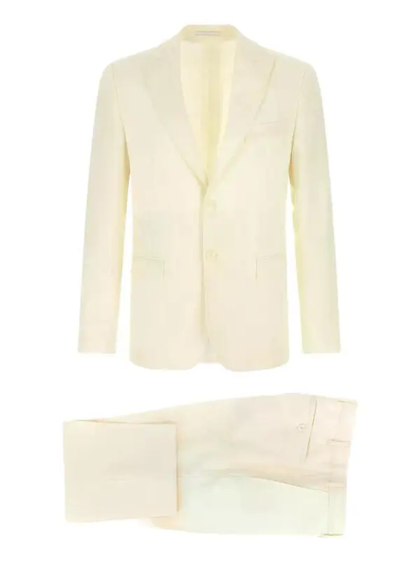 Pal Zileri Single-breasted Wool Suit - Neutrals