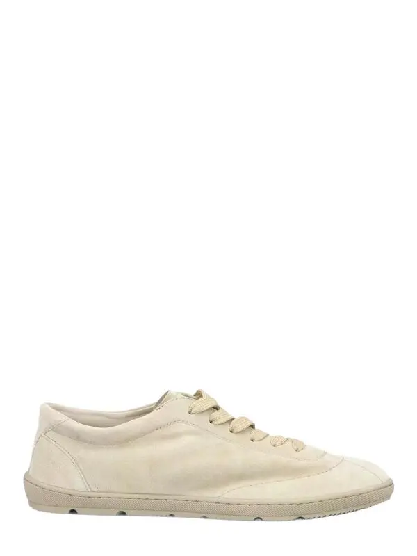 Brunello Cucinelli Suede Lace-up Sneakers - Neutrals