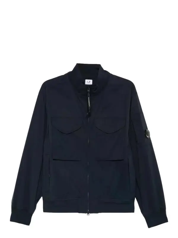 C.P. COMPANY Patch Pocket Zip-up Jacket - Blue