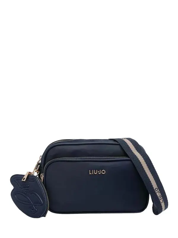 Liu Jo Crossbody Bag With Logo Charm - Blue