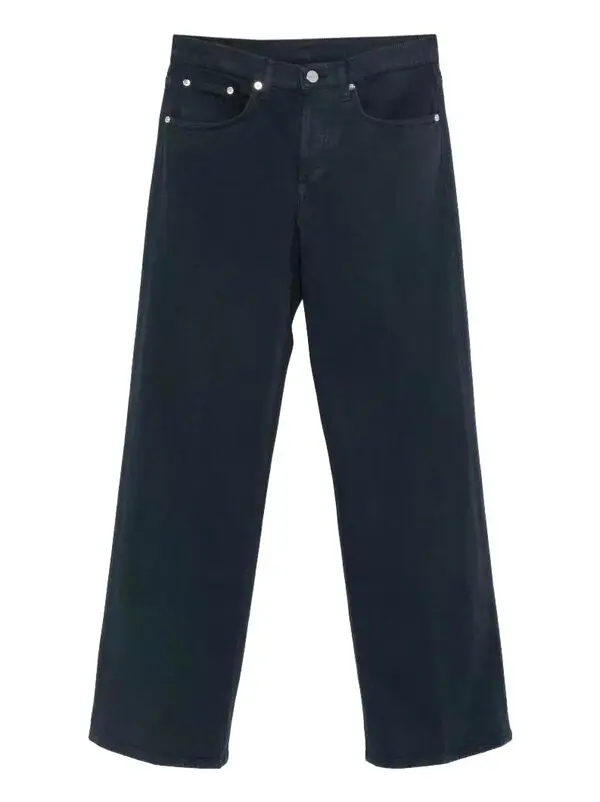 DONDUP Five-pocket Straight Leg Jeans - Blue