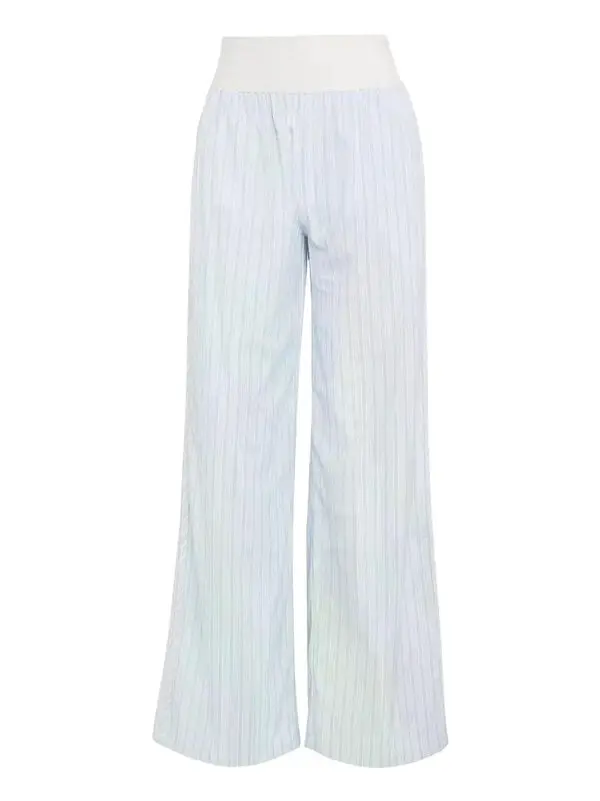 Adidas Striped Trousers - Blue