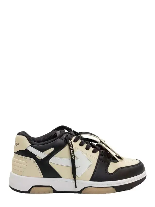 Off-White Out Of Office Leather Sneakers - Black