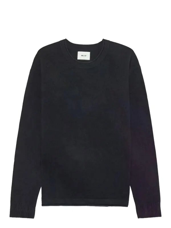 Nn07 Sammy Wool Sweater - Blue