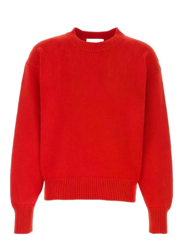 JIL SANDER Crew-neck Sweater - Red
