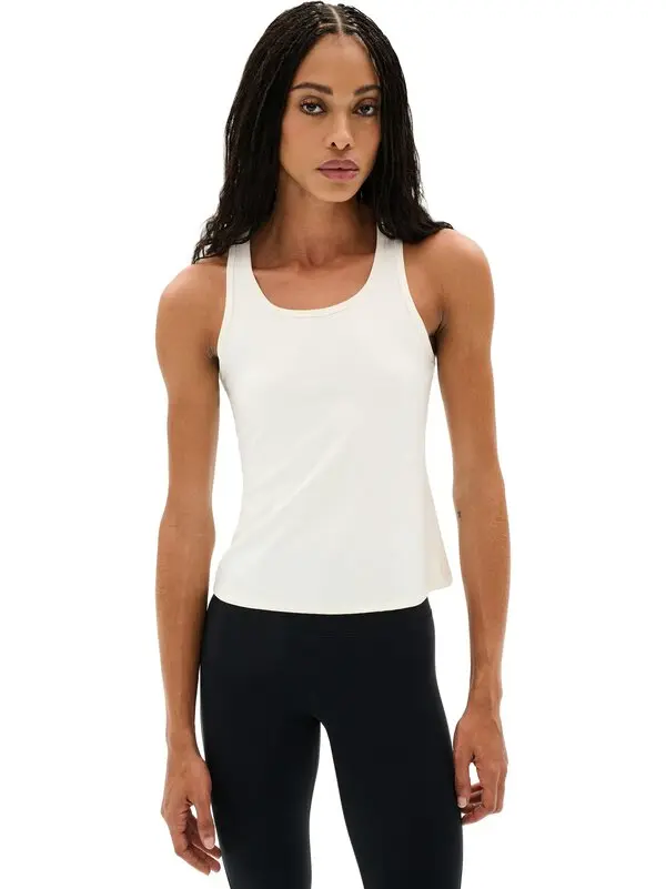 Splits59 Mel Airweight Lite Tank Top - White