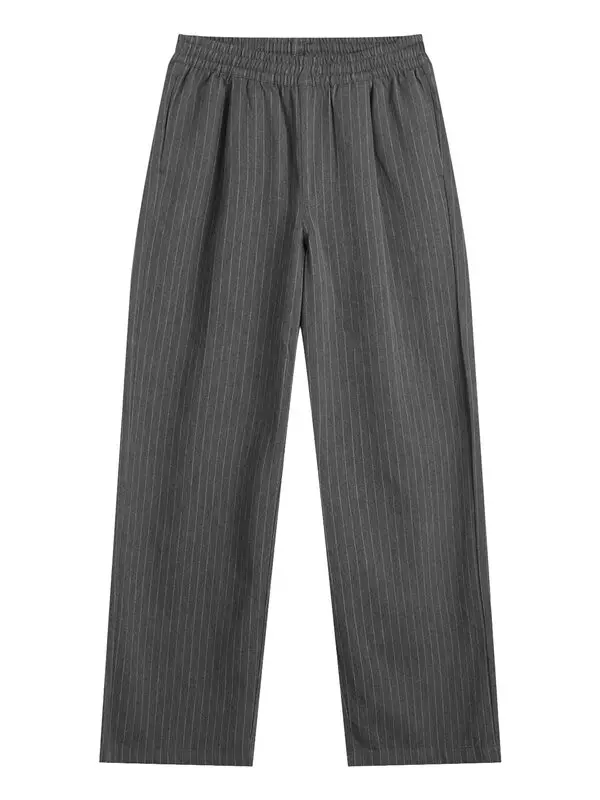 Obey Irina Pleated Trousers - Grey Multi