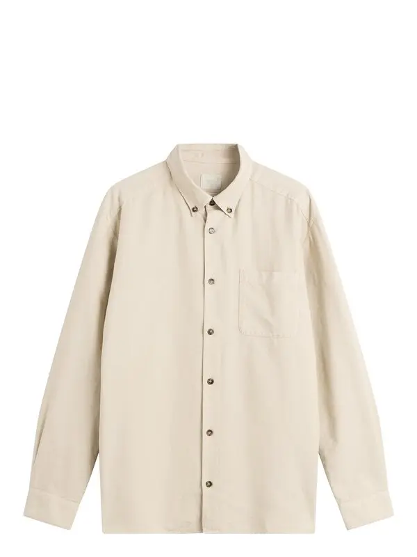 A.p.c. Mateo Logo Shirt - Mastic