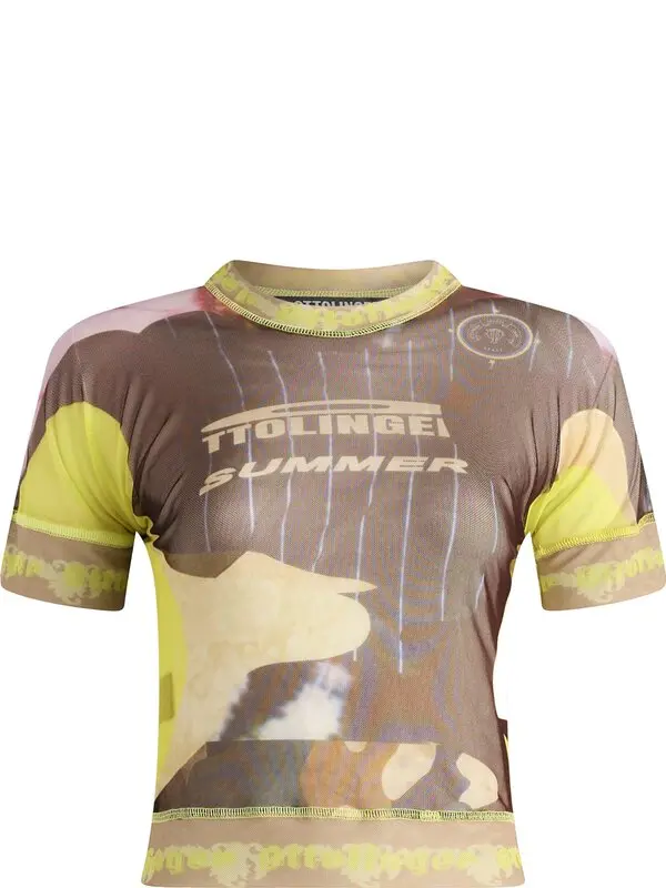Ottolinger Mesh Otto T-shirt - Morph Camo