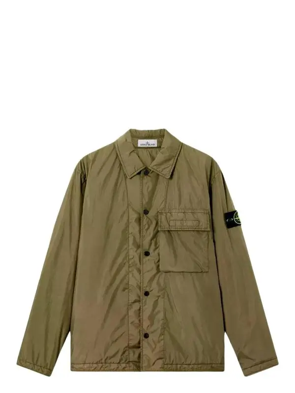 Stone Island Chest-pocket Jacket - Green