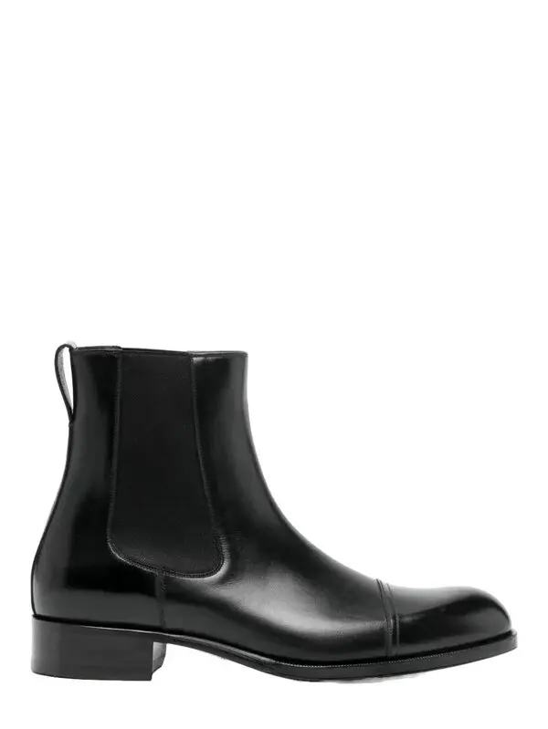 TOM FORD Edgar Chelsea Boots - Black