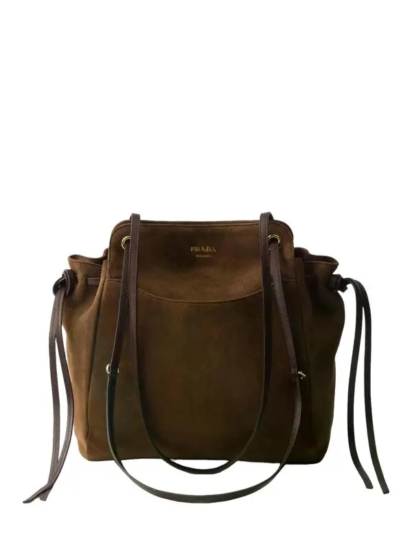 Prada Tote Bag - Brown