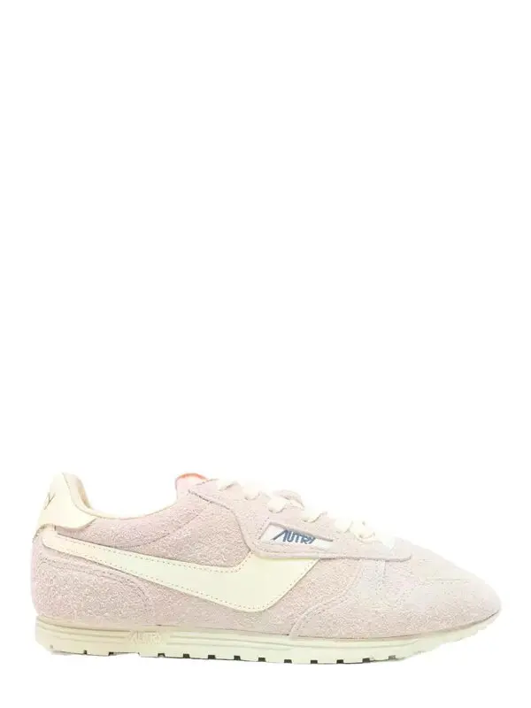 AUTRY Reelwind Low Suede Sneakers - Pink