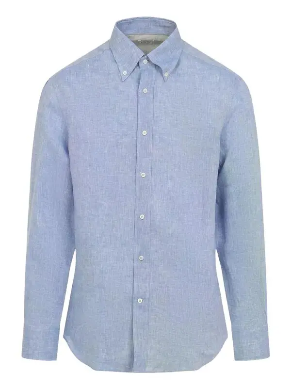 Brunello Cucinelli Button-fastening Shirt - Blue