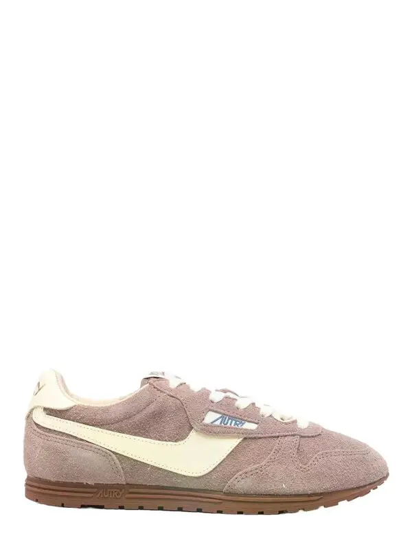 AUTRY Windswept Low Suede Sneakers - Brown