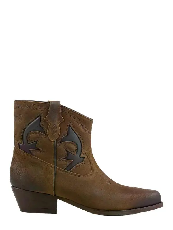 Ba&sh Curtis Leather Boots - Brown