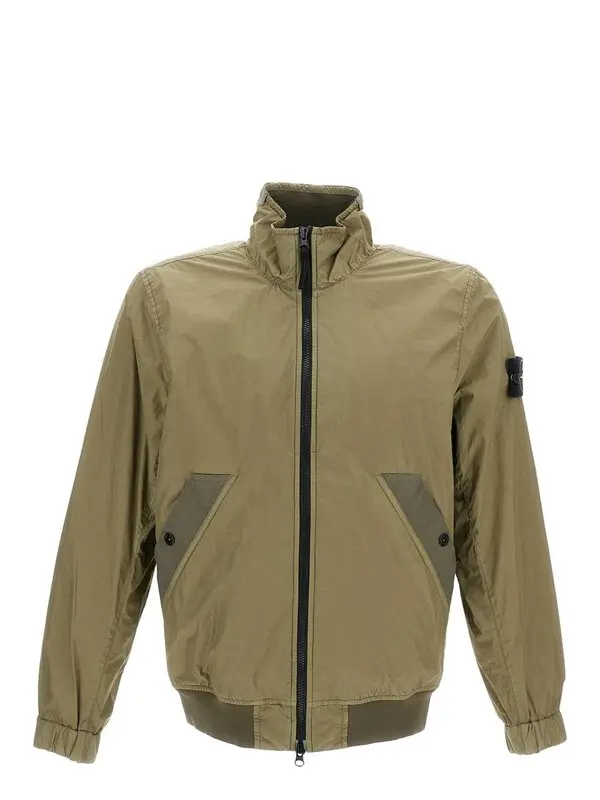 Stone Island Bomber Jacket - Green