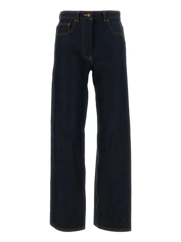 Thom Browne Classic Five-pocket Denim Trousers - Blue