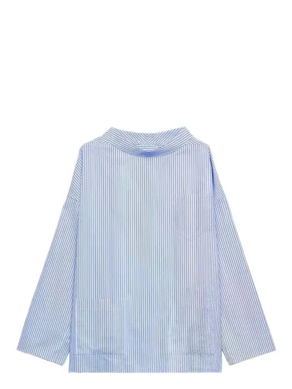Prada Striped Pocket T-shirt - Blue