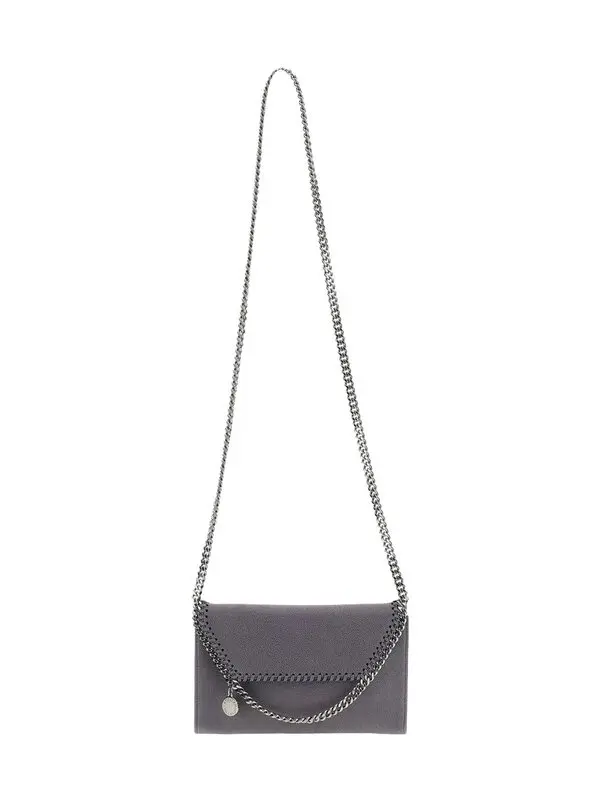 Stella McCartney Falabella Crossbody Wallet - Grey
