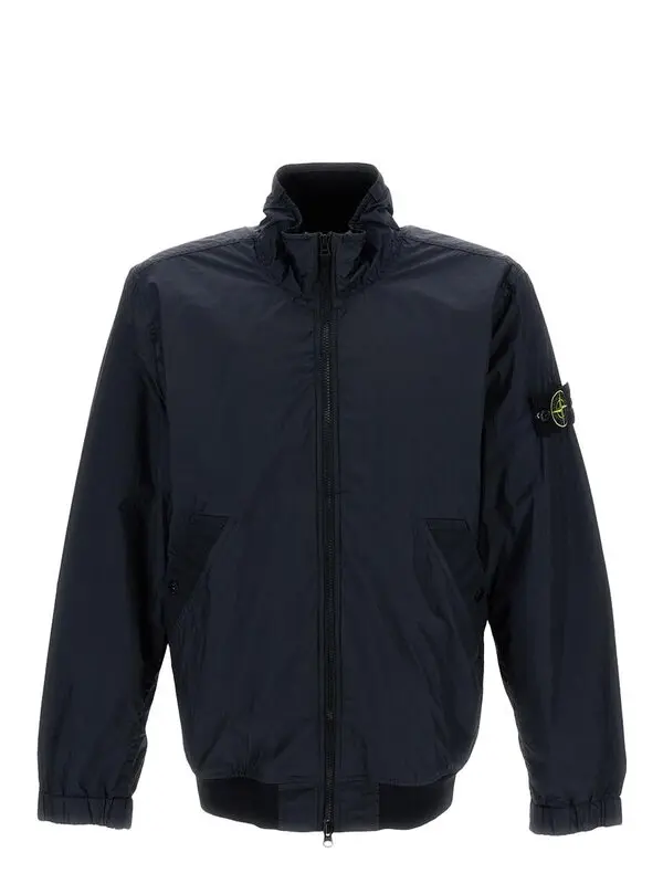 Stone Island Bomber Jacket - Blue