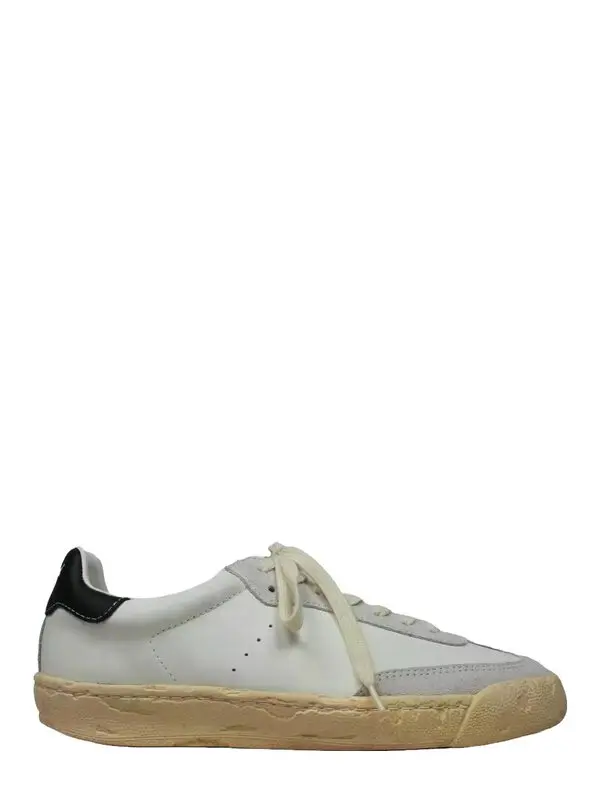Mihara Yasuhiro Suede Panel Sneakers - White