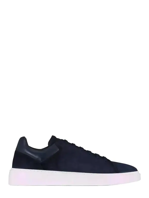 To Boot New York Rocco Suede Trainers - Blue