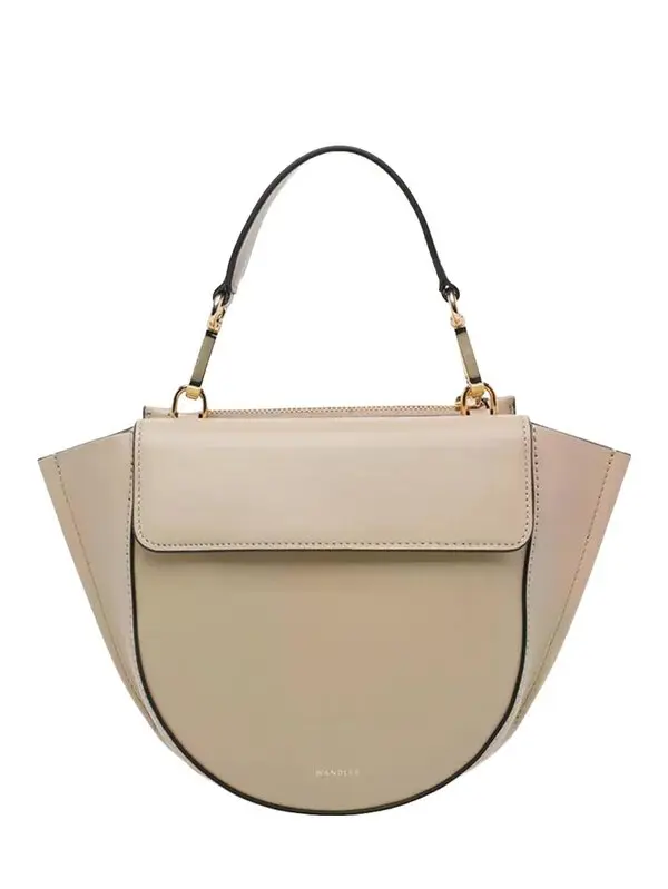 WANDLER Hortensia Mini Saddle Tote Bag - Neutrals