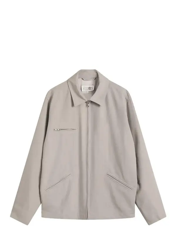 MAISON MARGIELA Zip Pocket Jacket - Grey