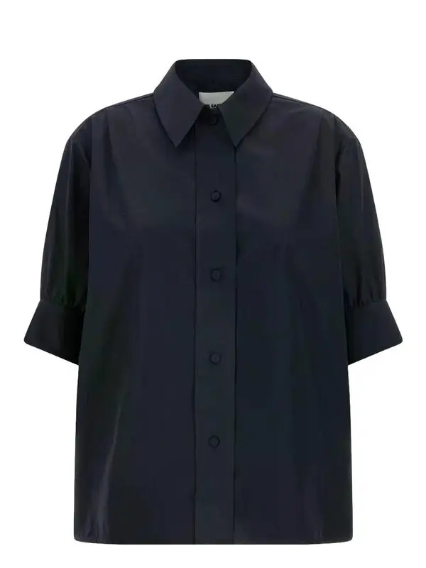 JIL SANDER Pointed-collar Shirt - Blue