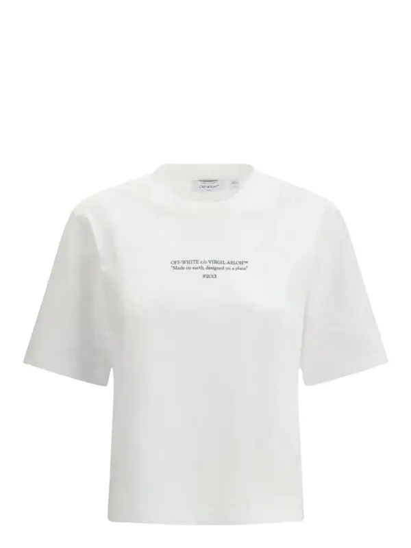 Off-White Short-sleeve T-shirt - White