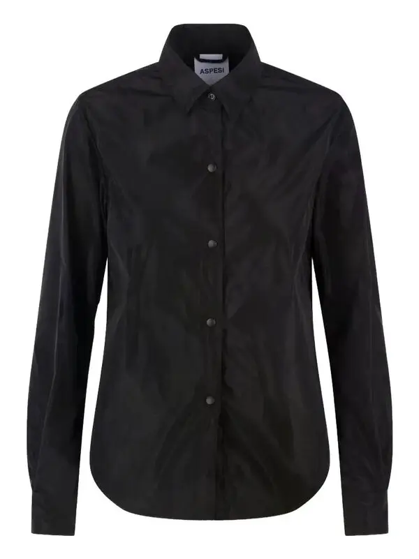 Aspesi Snap-fastening Jacket - Black