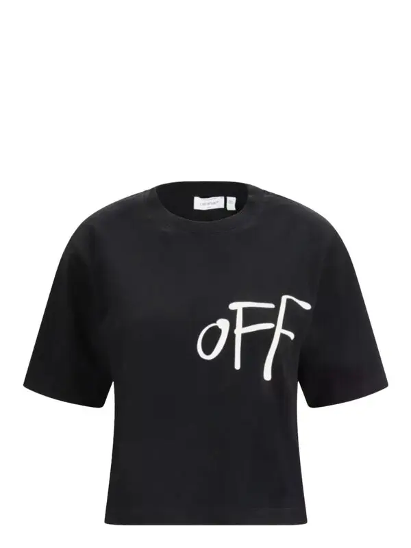 Off-White Logo T-shirt - Black