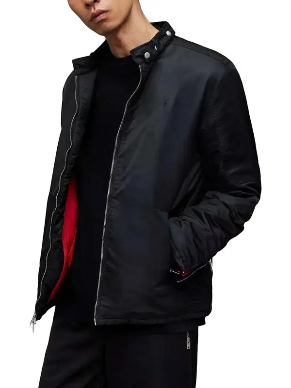 ALLSAINTS Morphos Zip-up Jacket - Black