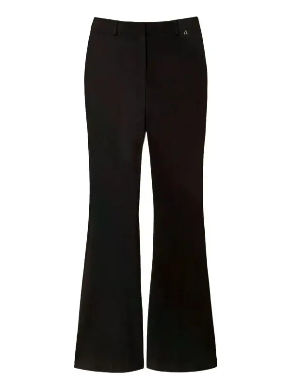 TWINSET Logo Trousers - Black