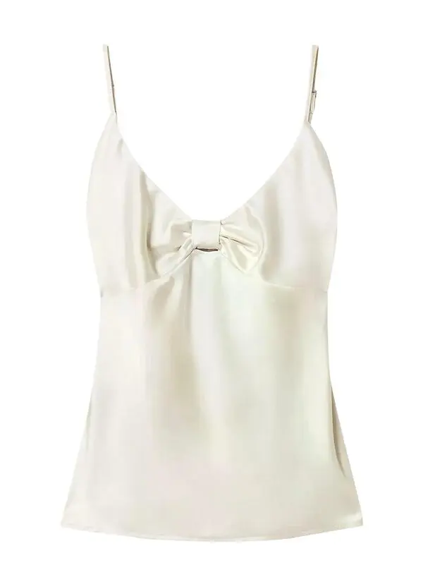 TWINSET Knot Top - White