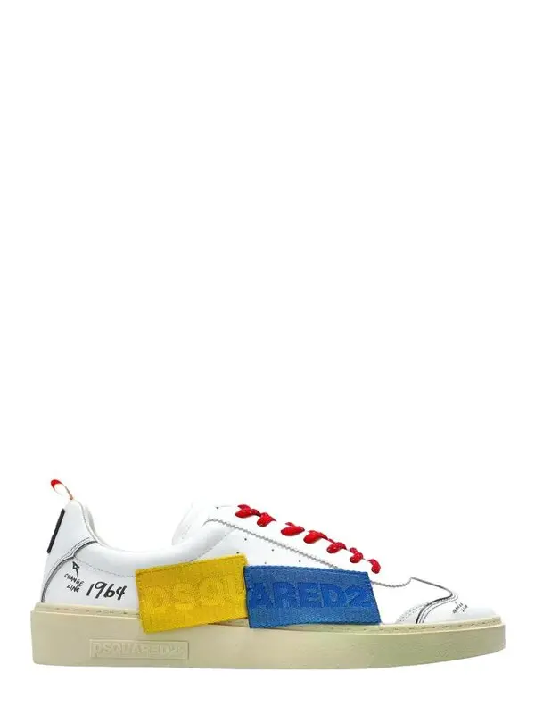 Dsquared2 Colour-block Lace-up Sneakers - White