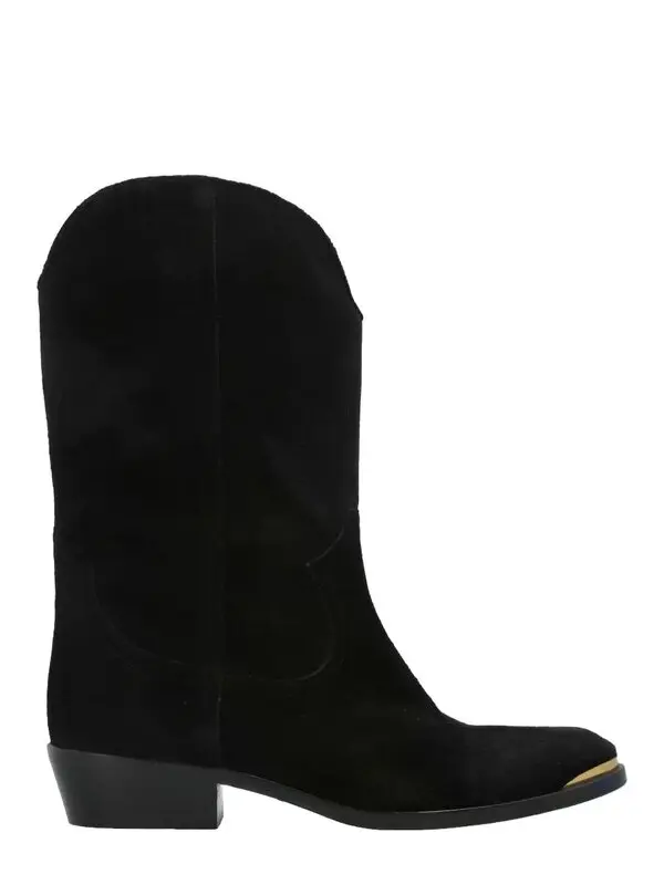 Isabel Marant Block-heel Cowboy Boots - Black