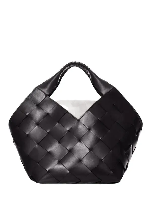 Dragon Diffusion Small Braided-design Tote Bag - Black