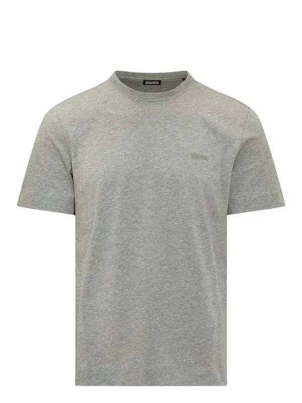 Zegna Crew-neck T-shirt - Grey