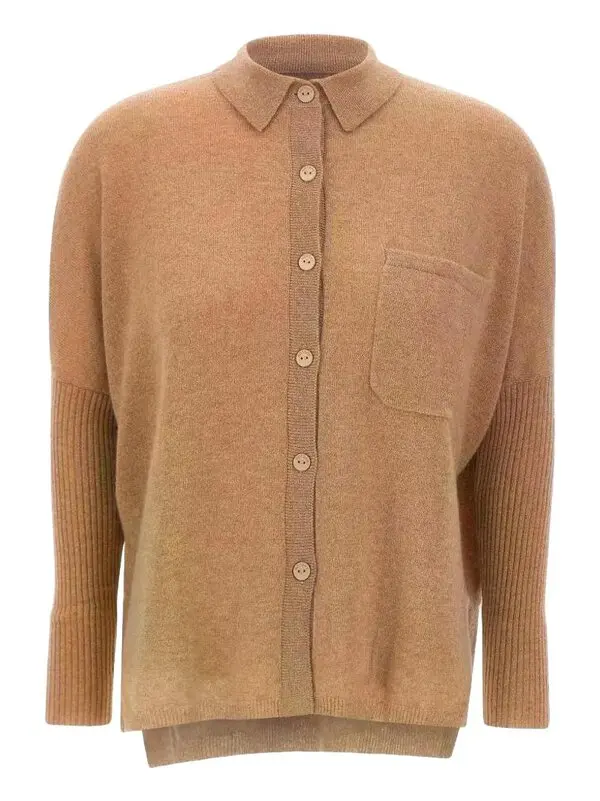 NOT SHY Button-up Shirt - Brown