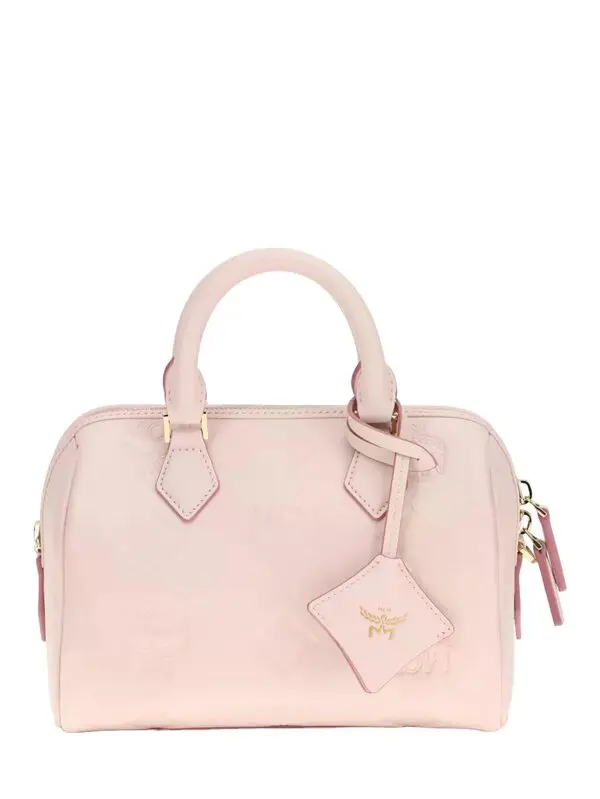 Mcm Ella Boston Tote Bag - Pink