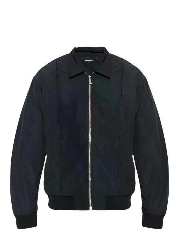 Dsquared2 Zip Bomber Jacket - Black