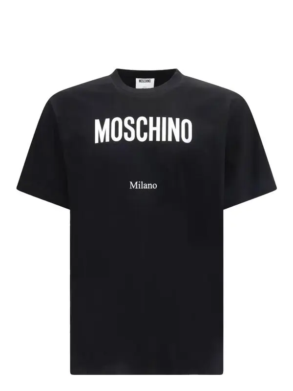 Moschino Logo-print T-shirt - Black