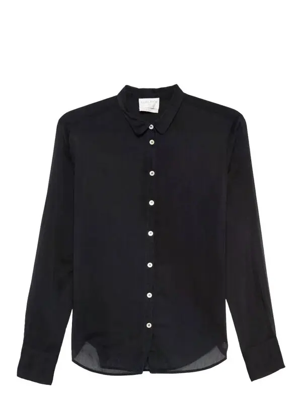 FORTE_FORTE Buttoned Shirt - Blue