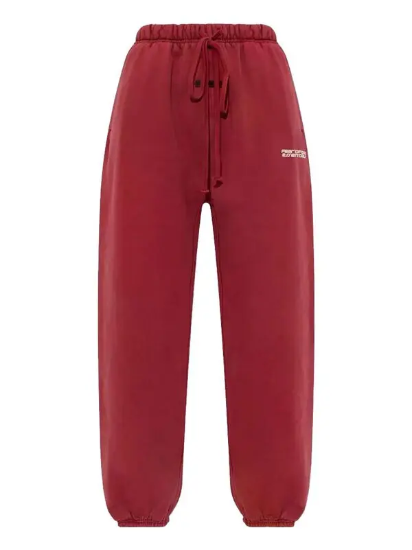 Fear Of God Drawstring Track Pants - Red
