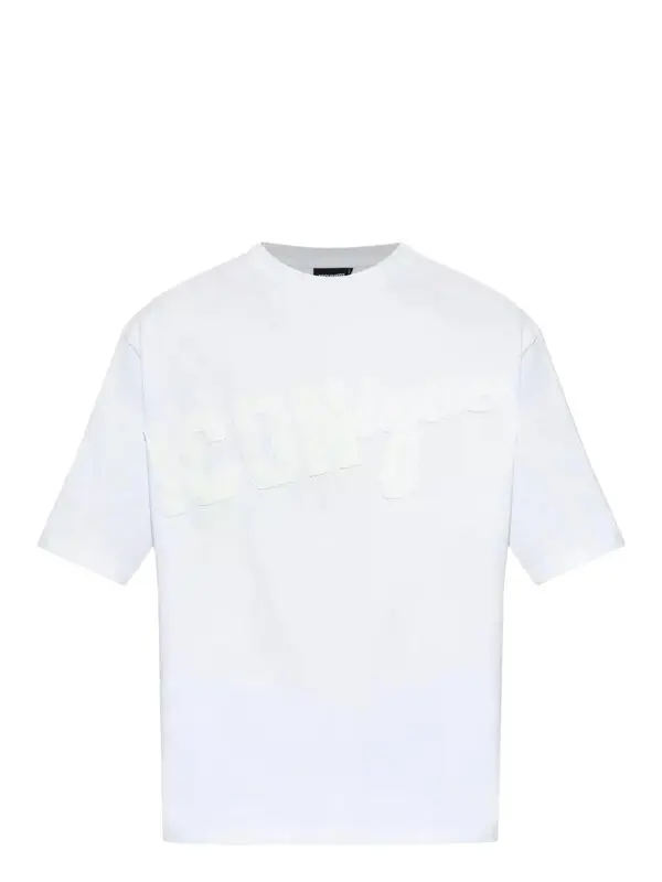 Dsquared2 Logo-appliqué T-shirt - White