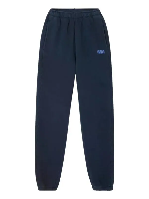 American Vintage Izubird Track Pants - Blue