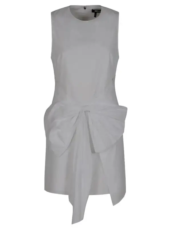 Remain Birger Christensen Bow Mini Dress - White