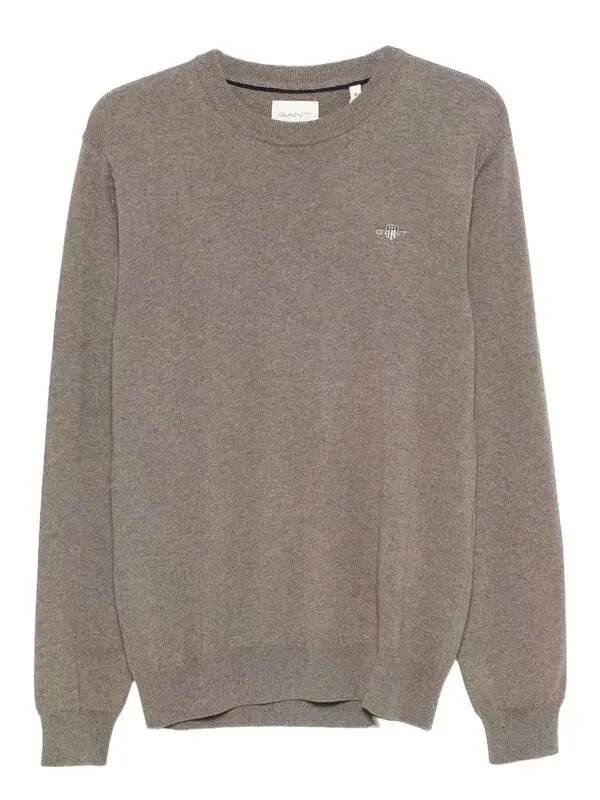 Gant Crew-neck Sweater - Brown
